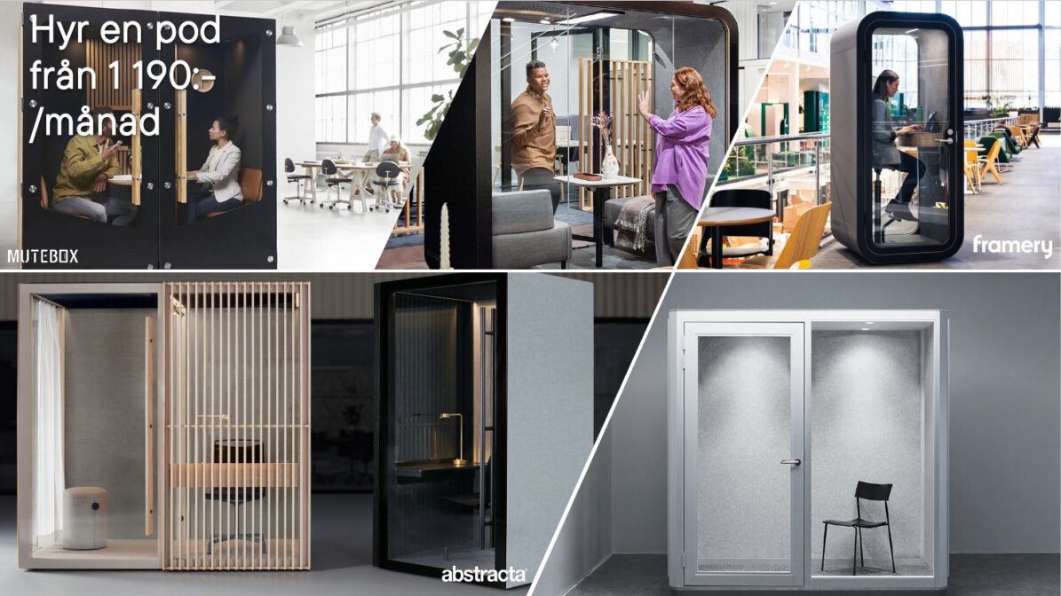 Hyr Poddar och Tysta Rum - Rekomo