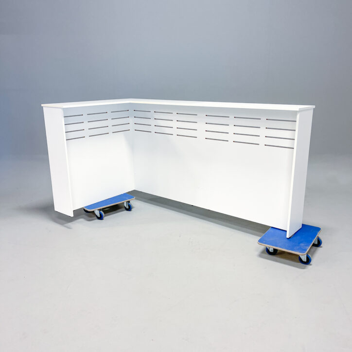 Begagnad receptionsdisk Lanab Design L-formad - Rekomo